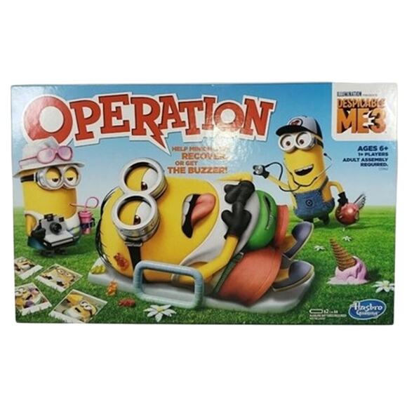 Hasbro | Games | Hasbro Despicable Me 3 Minion Operation Board Game ...